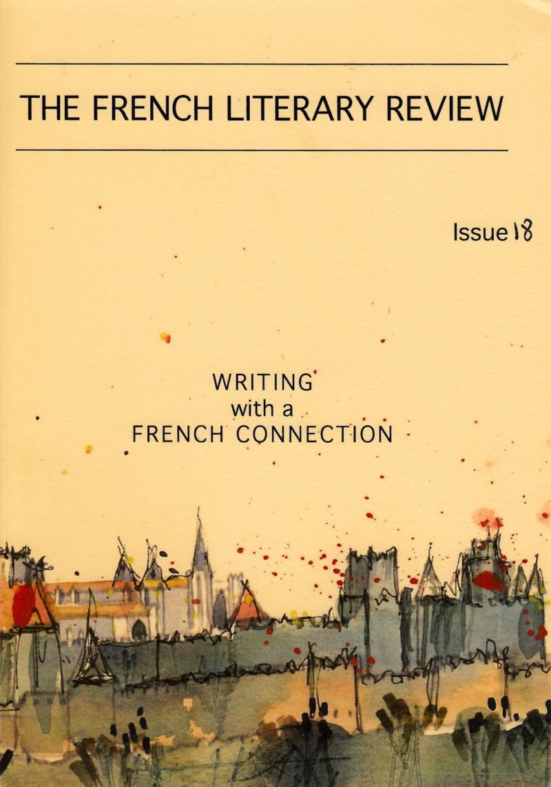 The French Literary Review – Recours au poème
